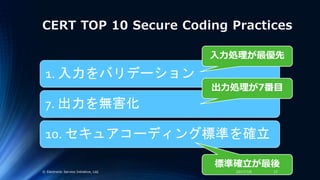 5分で解るセキュアコーディング | PPT