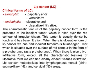 Tumors of MaxilloFacial Area | PPT