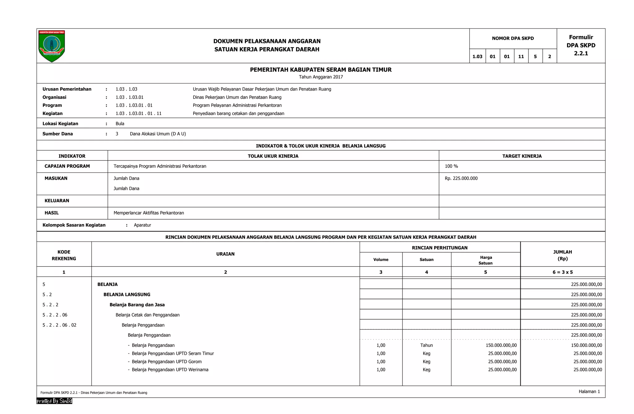 5.6. dpa skpd 221 | PDF
