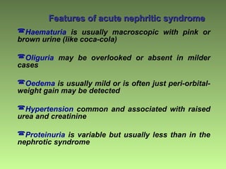 Glomerulonephritis in children | PPT