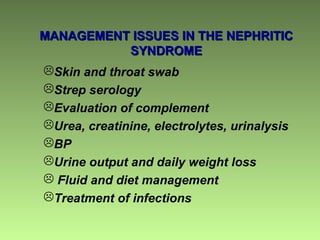 Glomerulonephritis in children | PPT