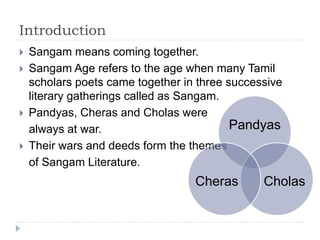 The Sangam Age | PPTX