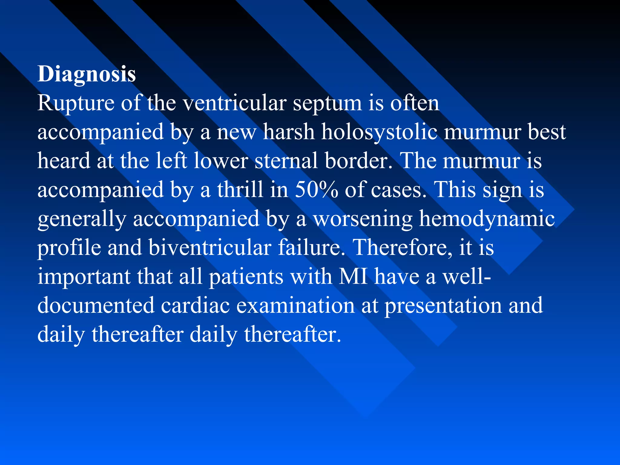 Complications of Myocardial Infarction (MI) | PPT