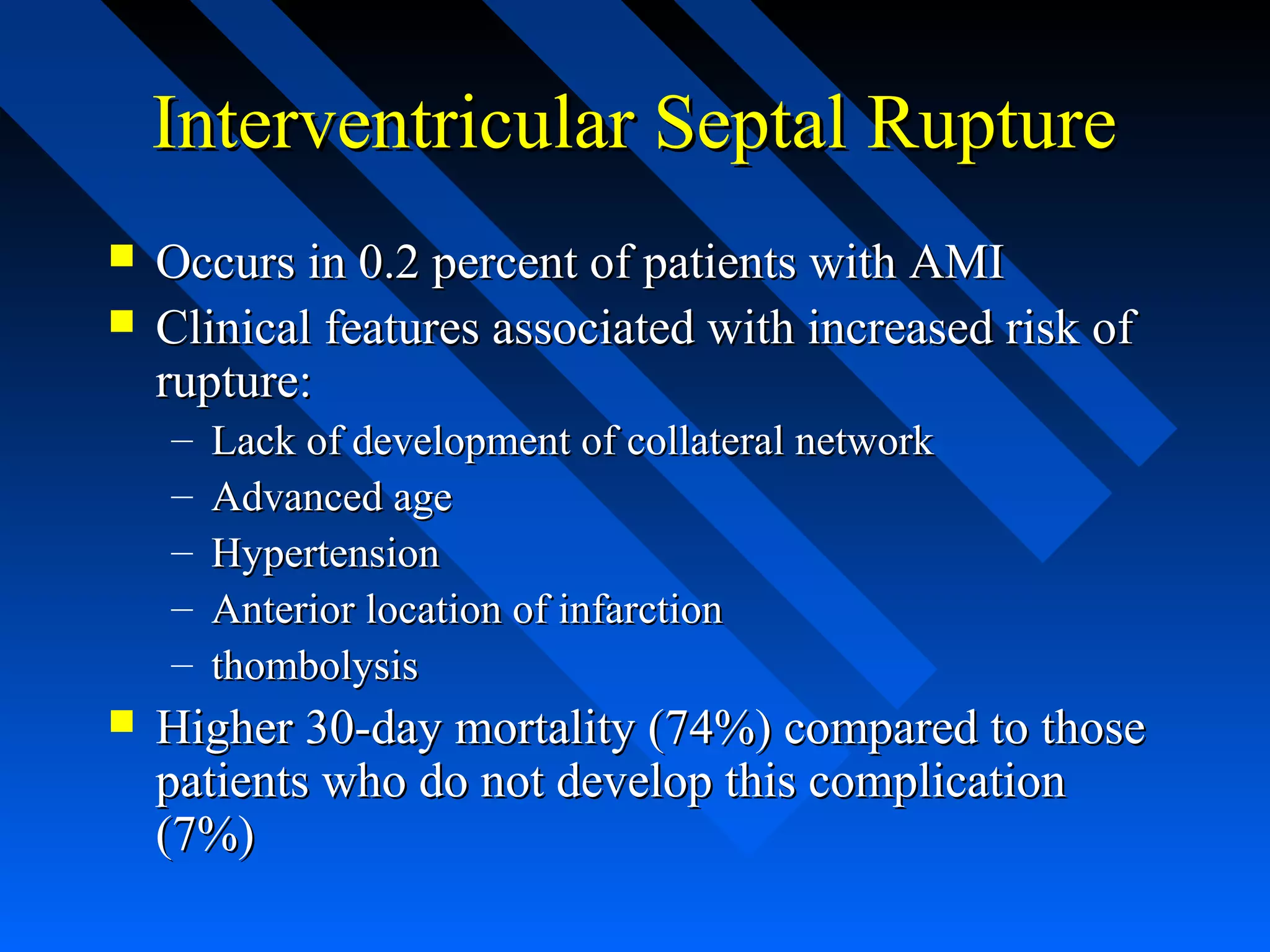 Complications of Myocardial Infarction (MI) | PPT