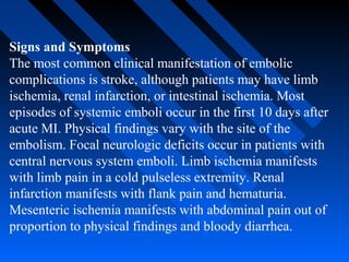 Complications of Myocardial Infarction (MI) | PPT