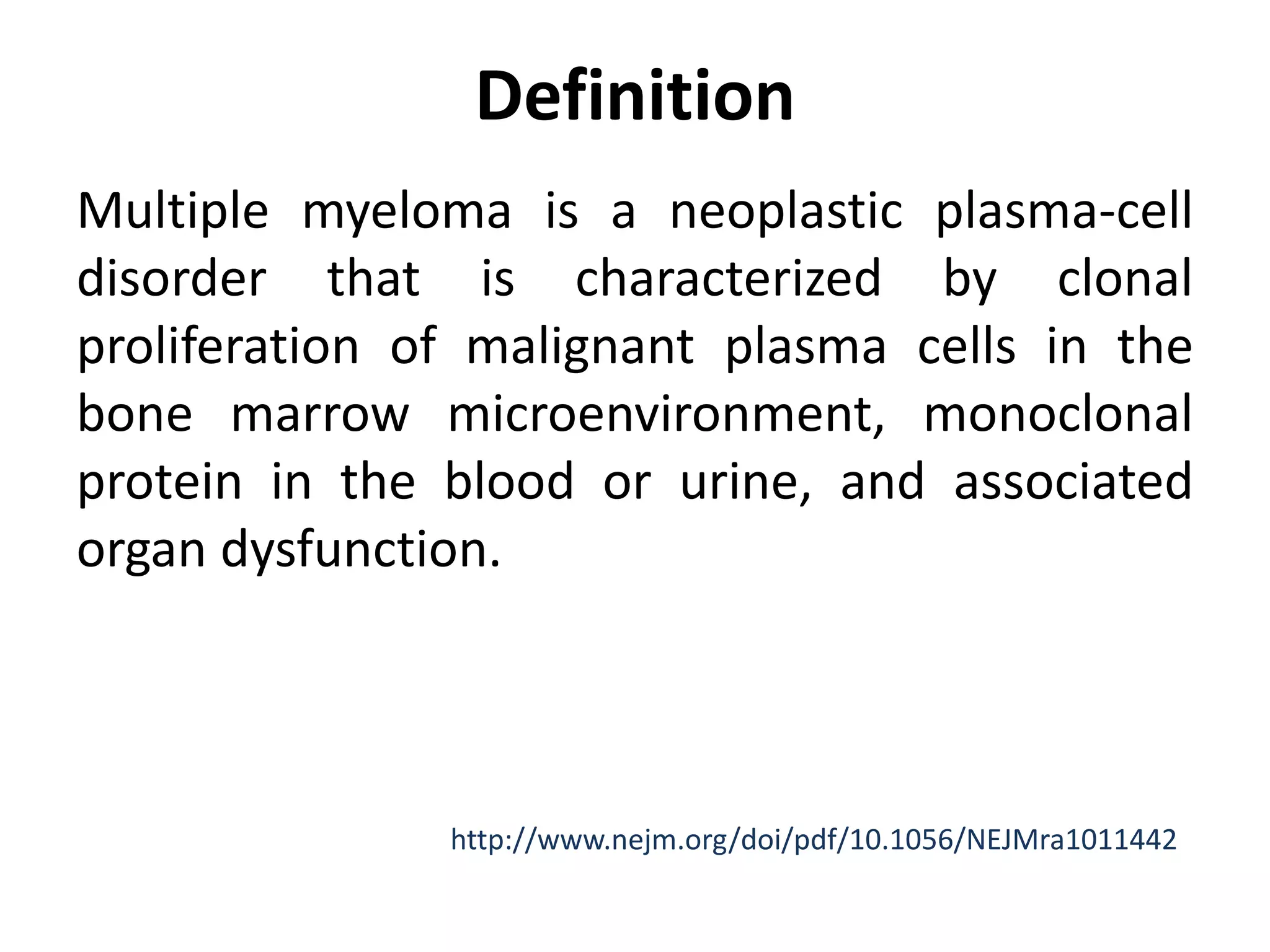 Multiple Myeloma | PDF