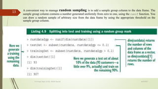 5. working on data using R -Cleaning, filtering ,transformation ...