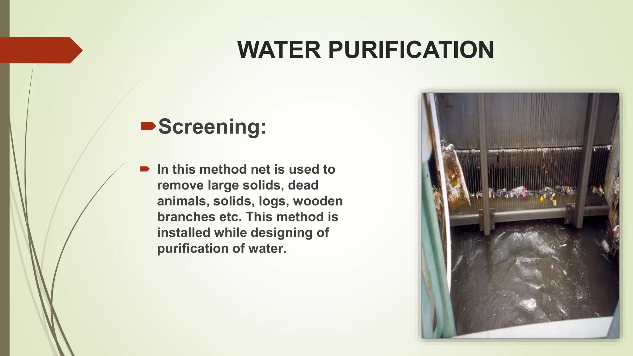 Water purification and methods | PPTX