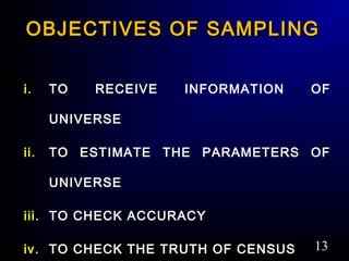 Census Sample Investigation | PPT | Physics | Science