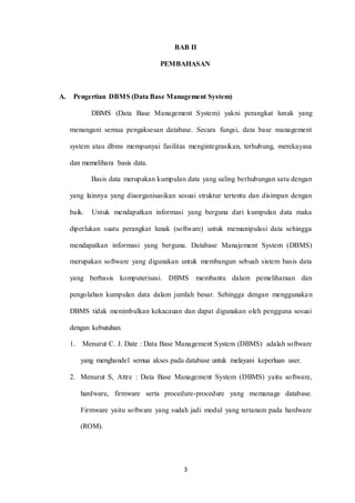 makalah basis data | DOCX