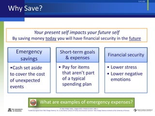 5.01 choose to save_power_point | PPTX | Interest Rates | Economy