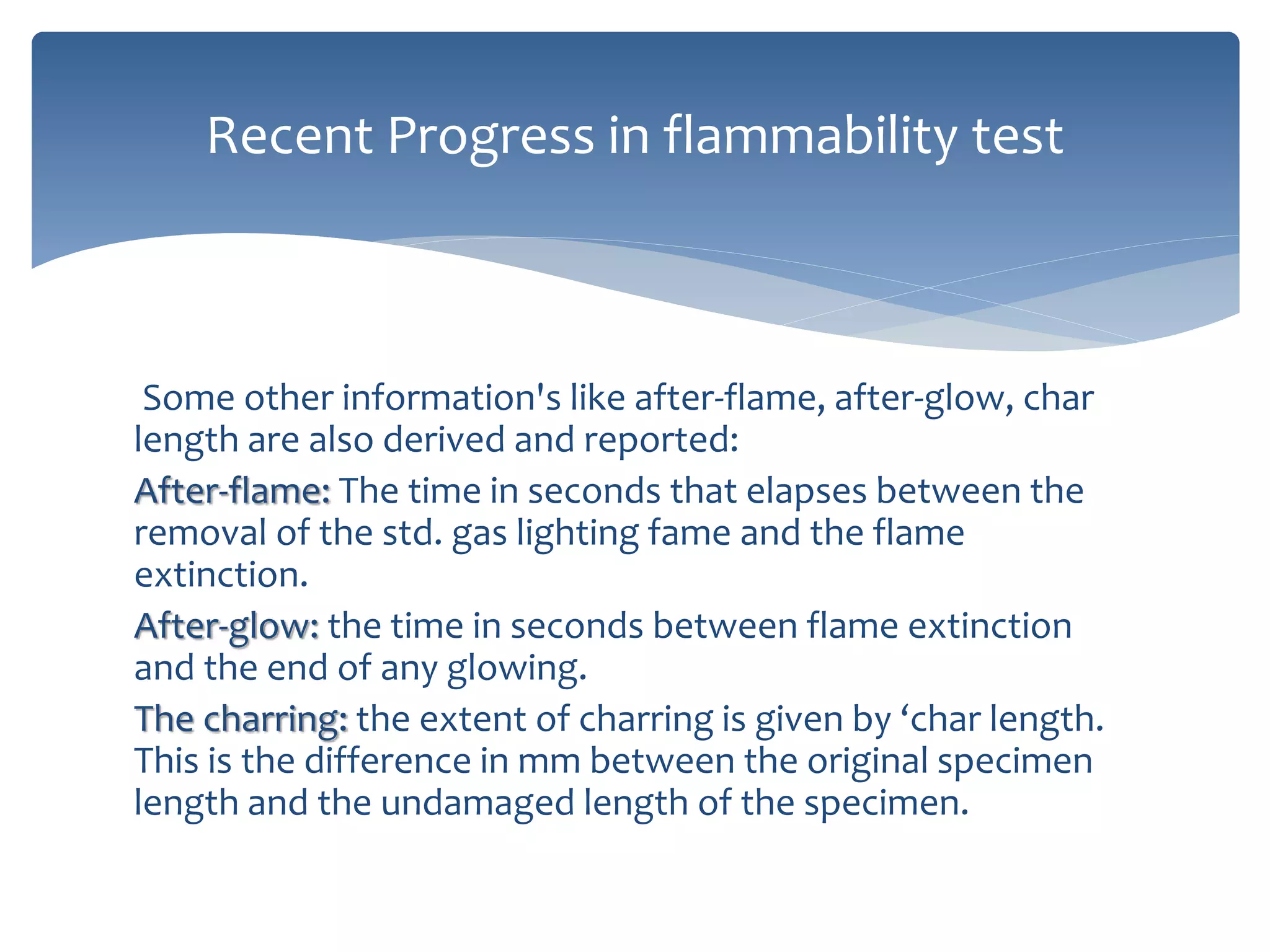 FABRIC FLAMMABILITY | PPTX