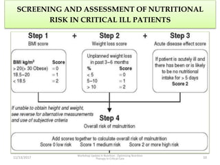 Nutrition risk assessment 2017 | PPTX