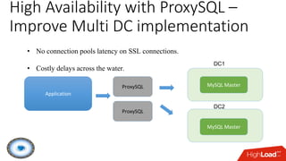 ProxySQL Use Case Scenarios / Alkin Tezuysal (Percona) | PPT