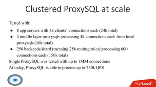 ProxySQL Use Case Scenarios / Alkin Tezuysal (Percona) | PPT