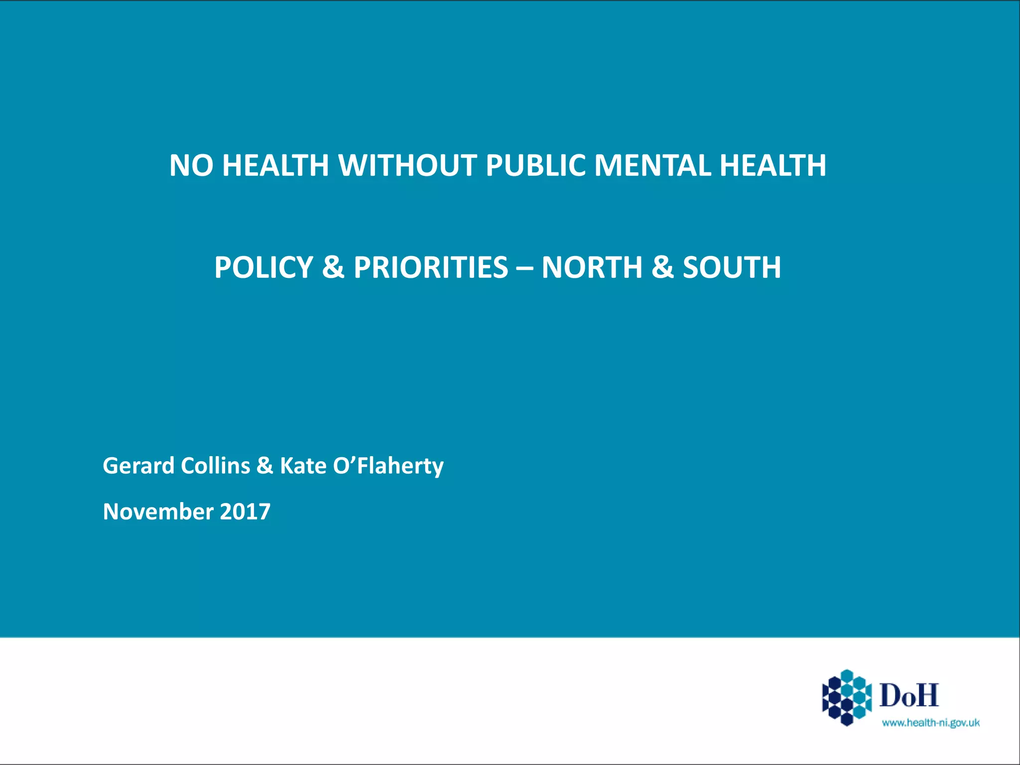 Gerard Collins (Department of Health) | PPTX
