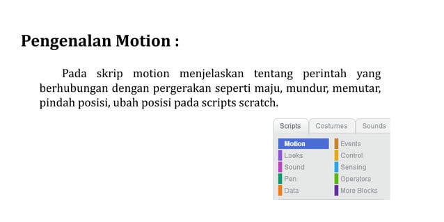 5. motion scartch | PPTX
