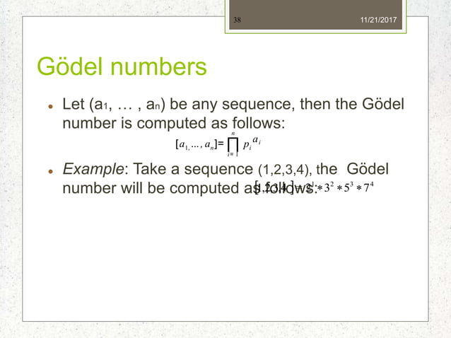 52 Primitive Recursive Functions Ppt