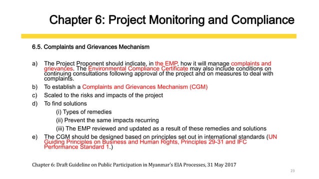 5. Operational Grievance Mechanism - Hnin Wut Yee | PPT