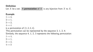 5.8 Permutations (handout) | PPT
