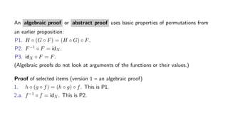 5.8 Permutations (handout) | PPT