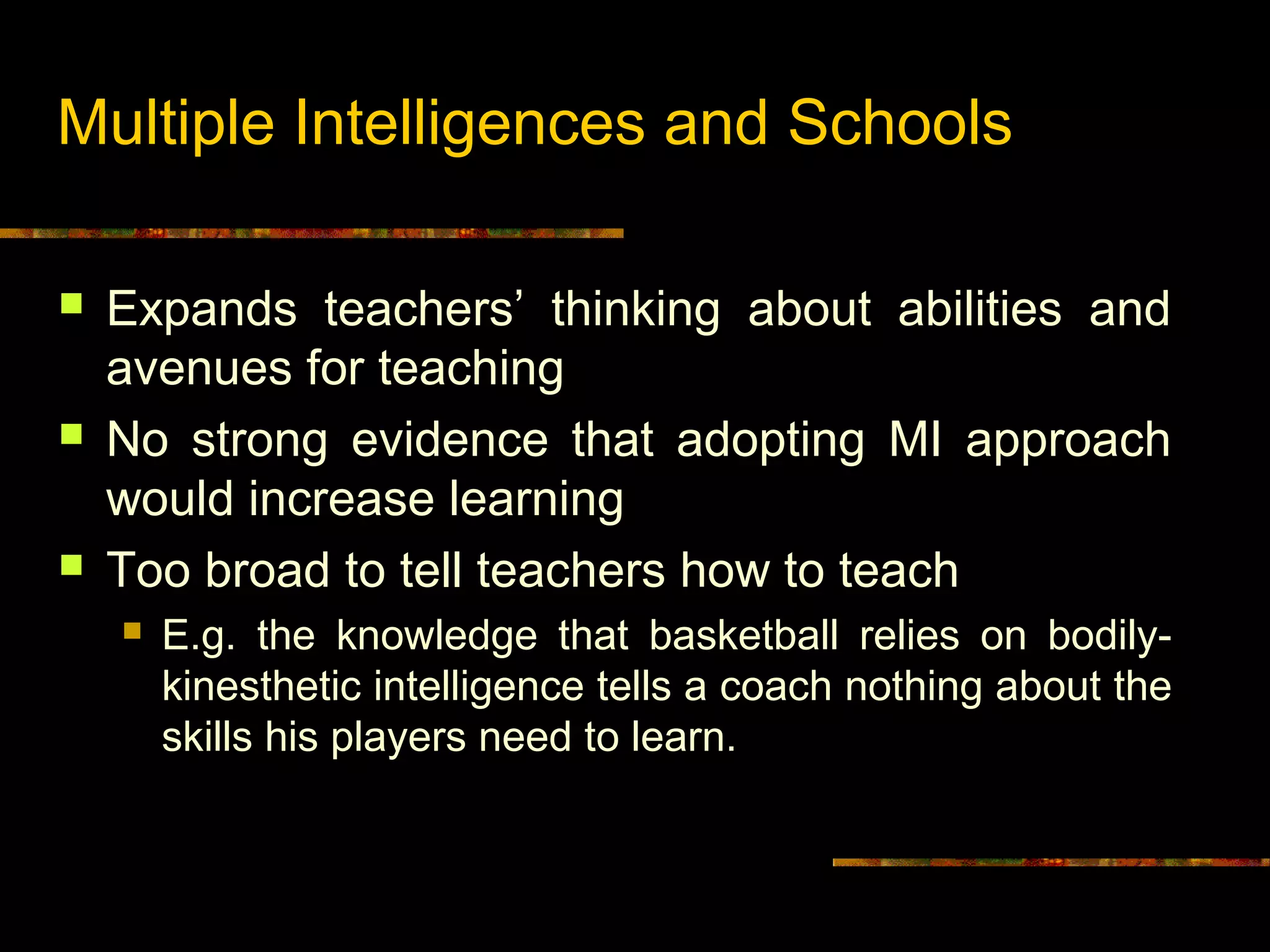Concept of intelligence | PPT