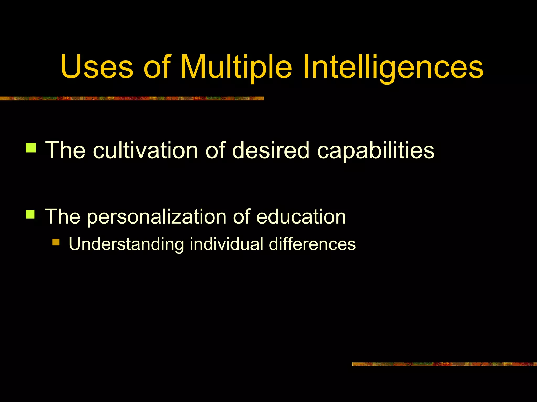Concept of intelligence | PPT