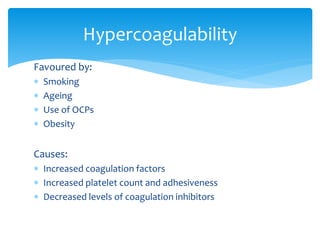 5. thrombosis and embolism | PPTX