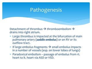 5. thrombosis and embolism | PPTX