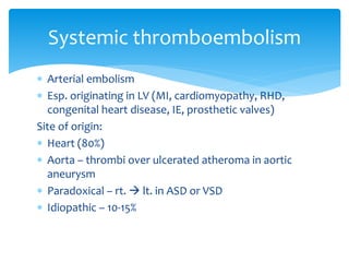5. thrombosis and embolism | PPTX