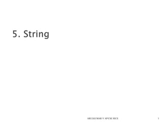 5. string | PPT