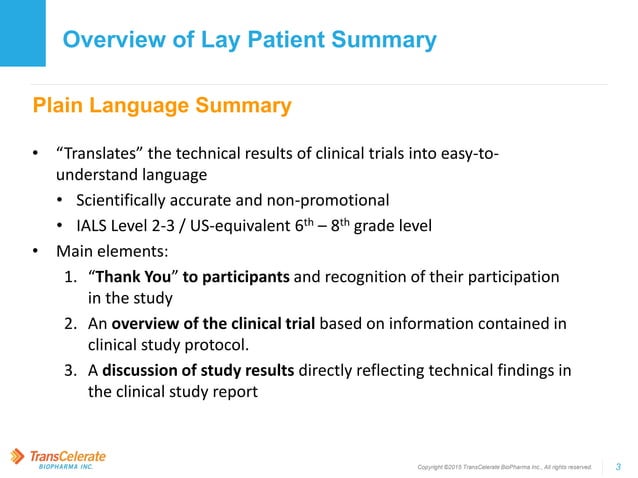 Plain Language Summary Roadshow | PPTX | Pharmaceutical Drugs | Medical ...