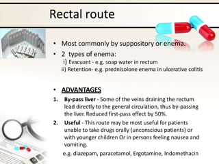 5.routes of drug administration | PPTX