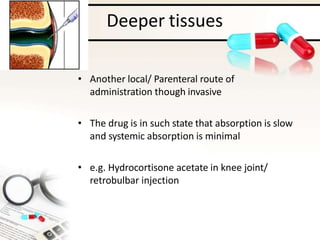5.routes of drug administration | PPTX