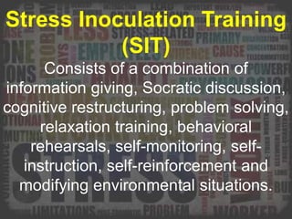 Donald Meichenbaum Cognitive Behavior Modification | PPTX