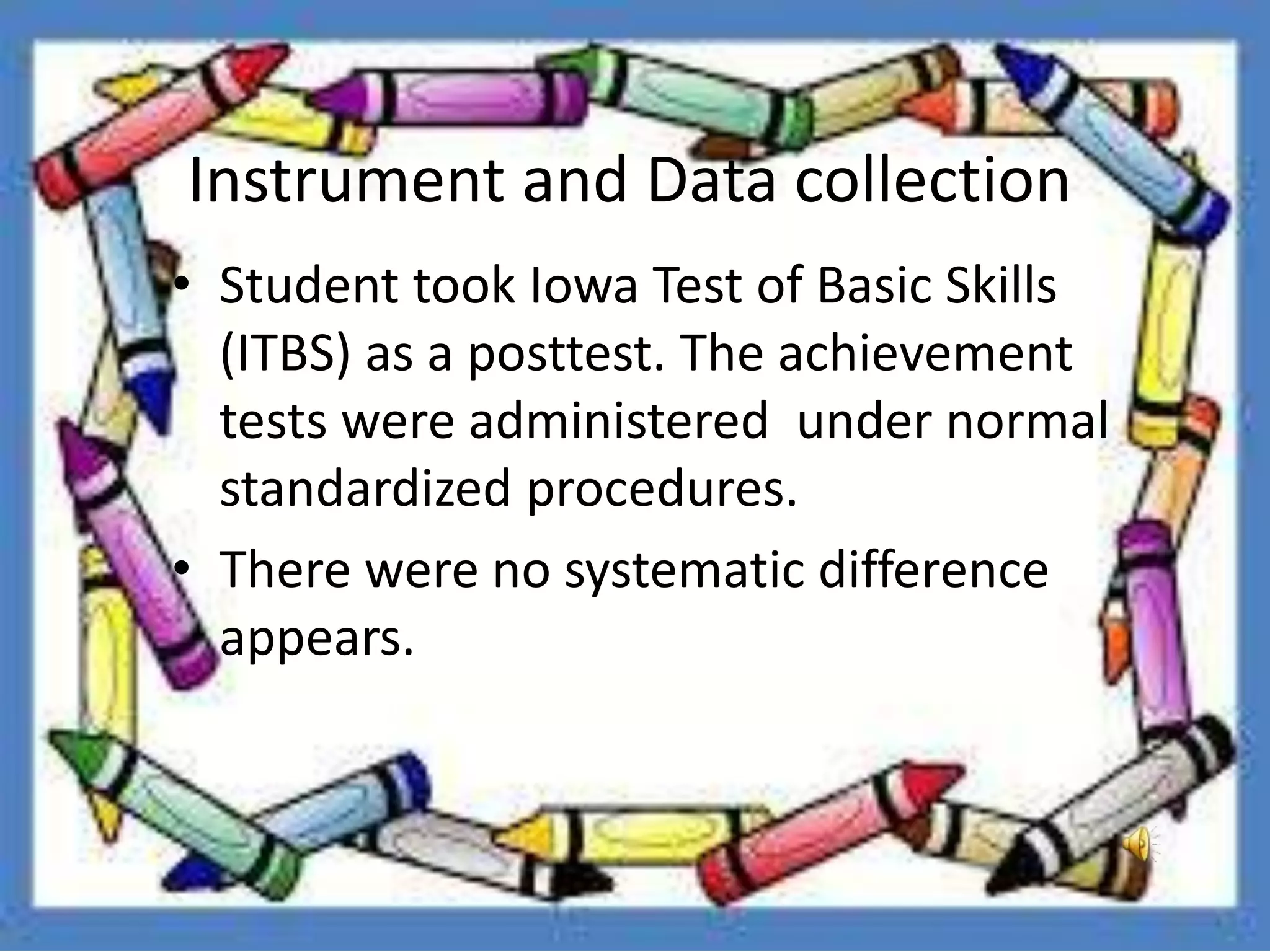 Sample Instrument and Data Collection | PPTX