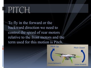 5. Terminologies and Working of Drones | PPTX