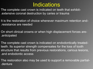 5.full metal crown | PPT
