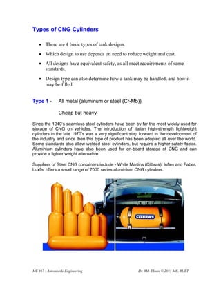 Automobile - CNG in Engines & Vehicles | PDF