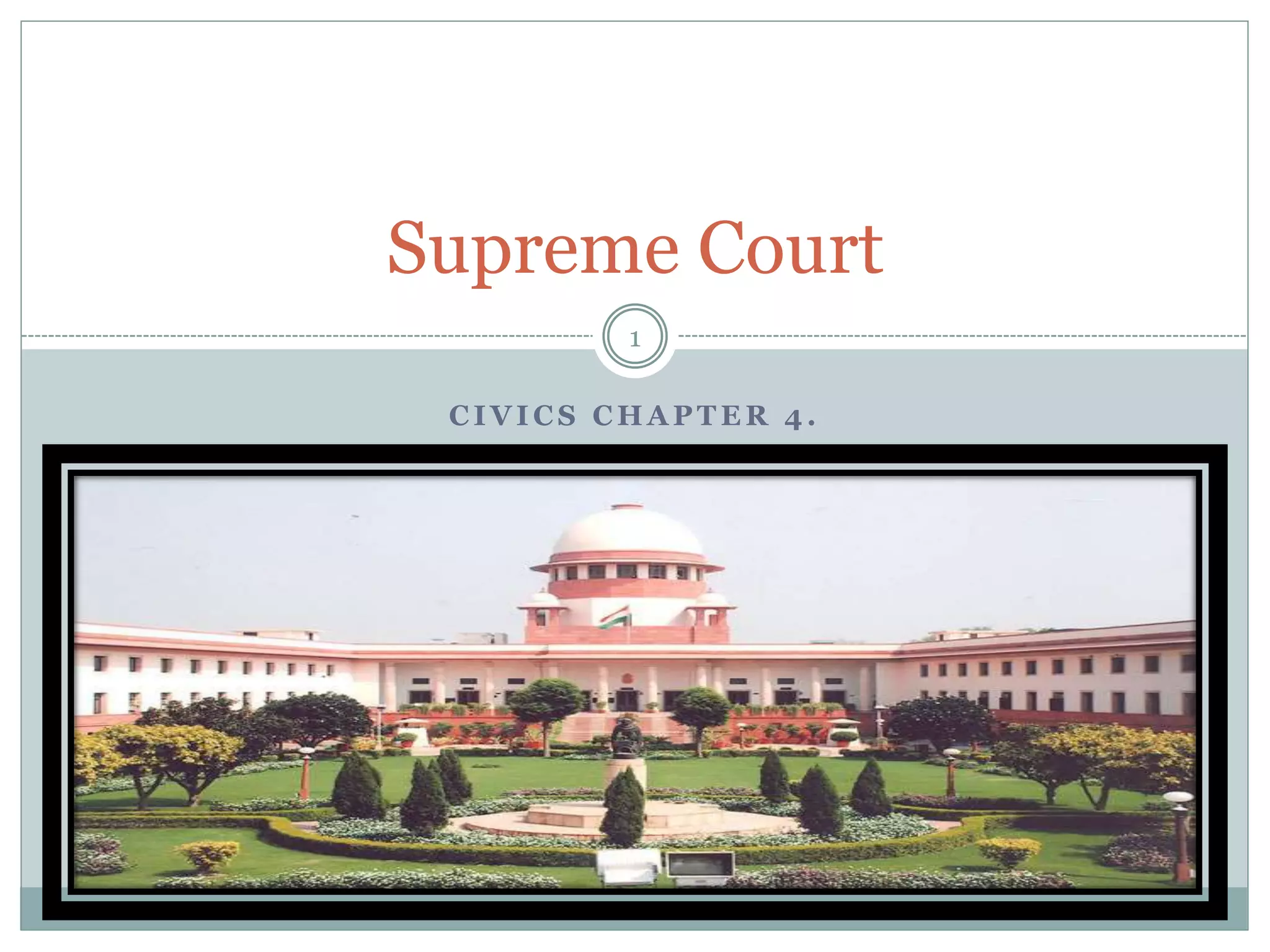 Supreme Court | PPTX