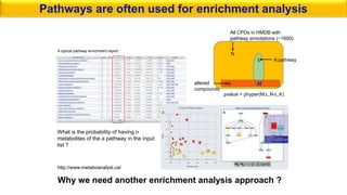 Metabolite Set Enrichment Analysis (ChemRICH) | PPT