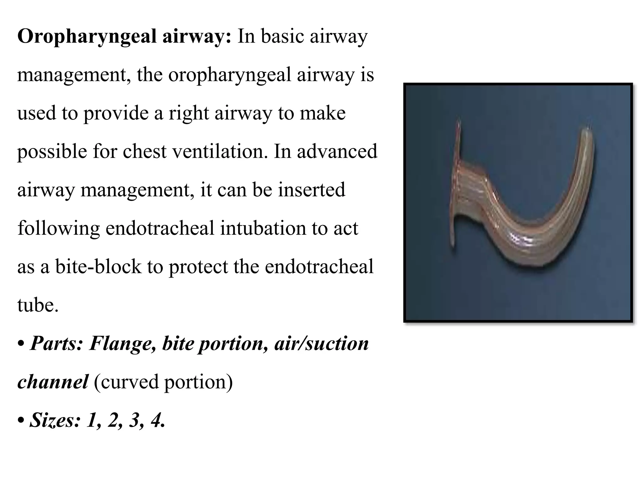 Endotracheal intubation in oral & maxillofacial surgery | PPTX