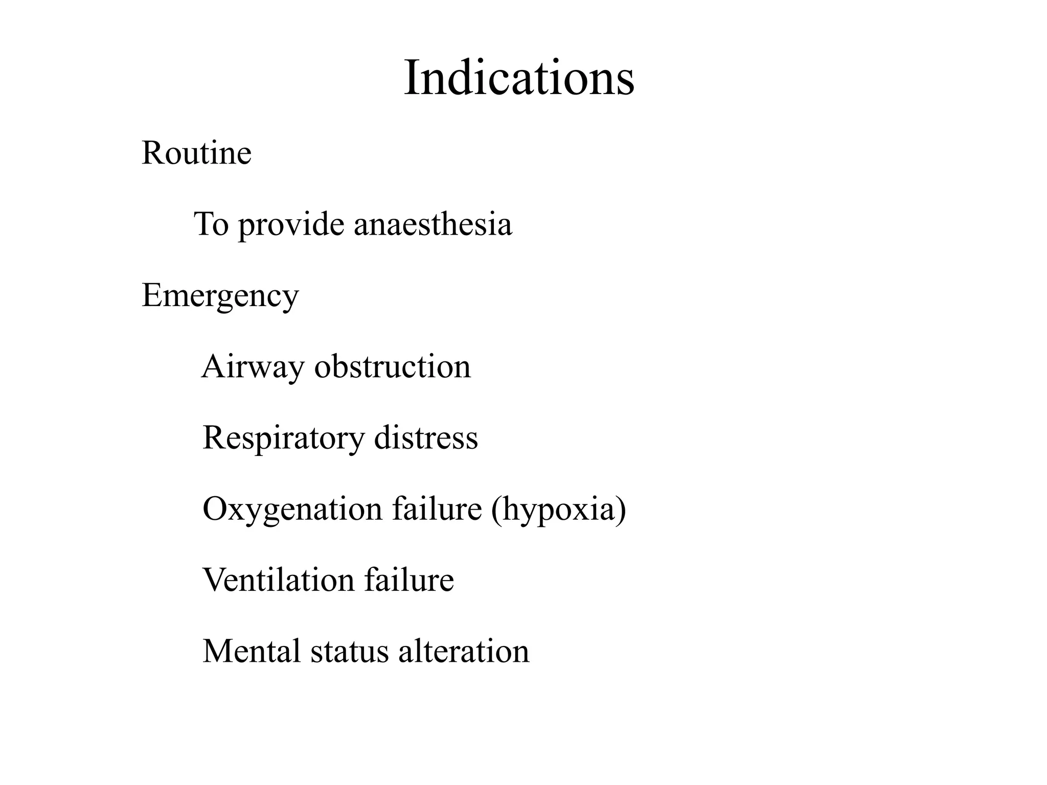 Endotracheal intubation in oral & maxillofacial surgery | PPTX