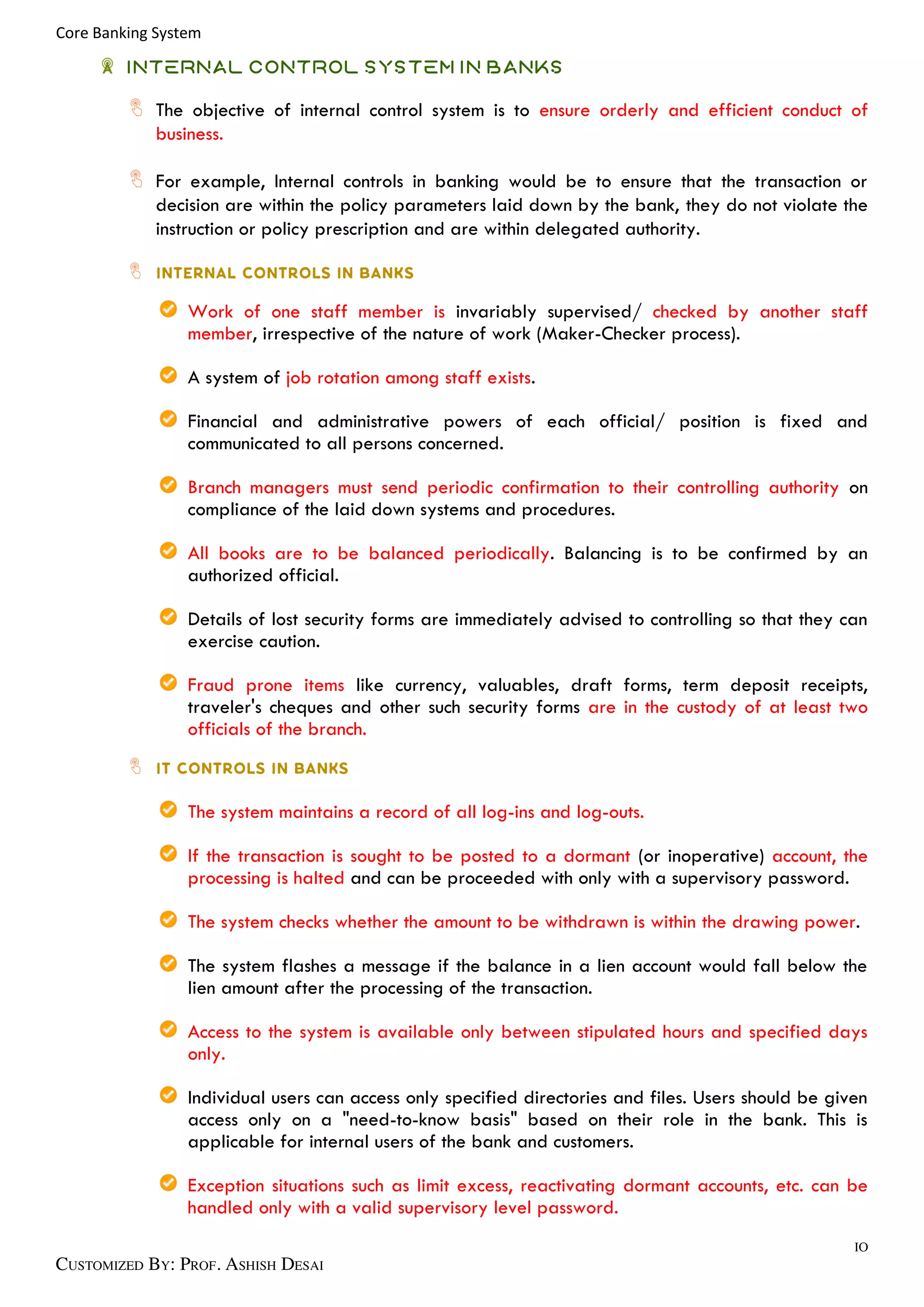 5. Core Banking System | PDF