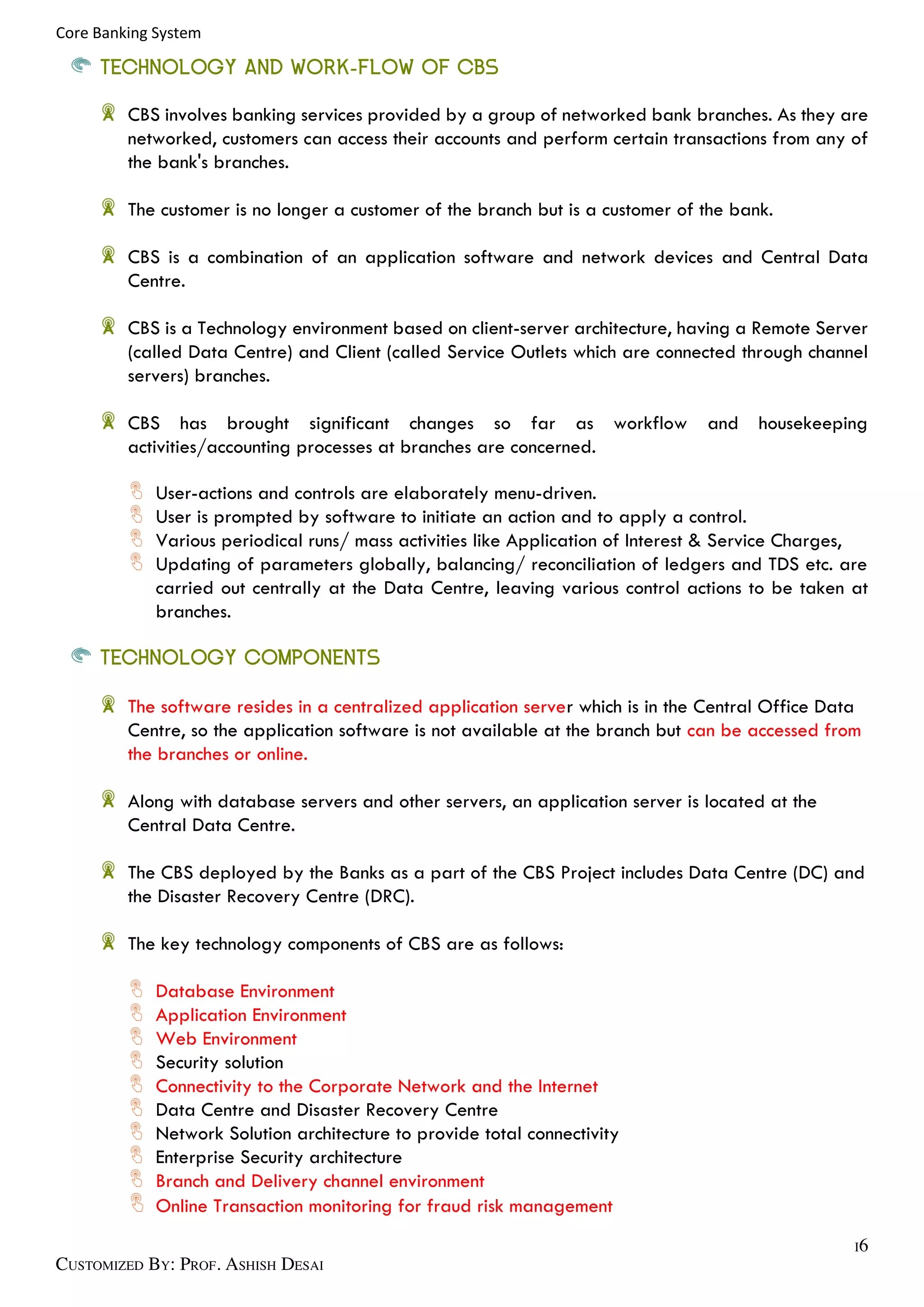 5. Core Banking System | PDF