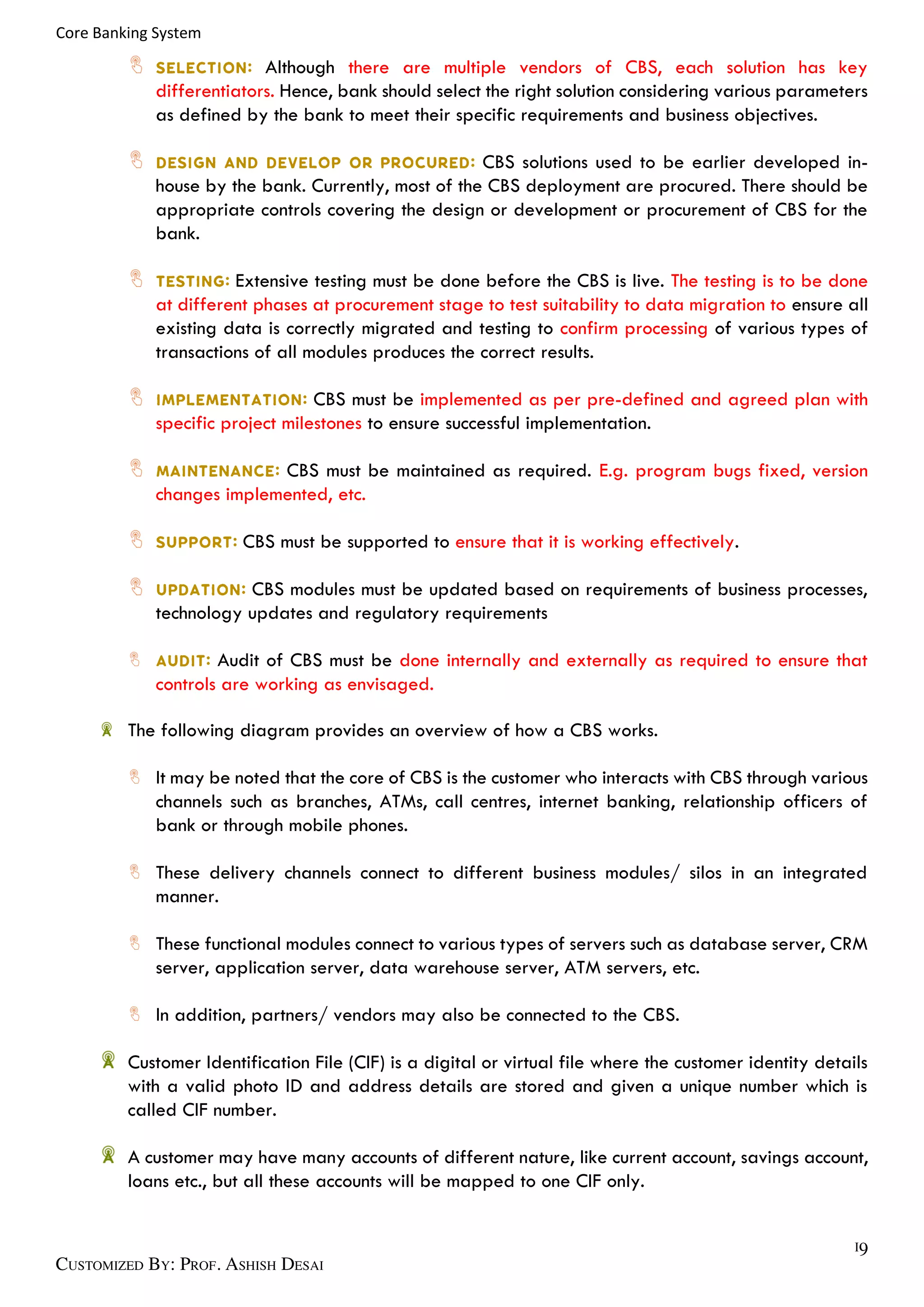 5. Core Banking System | PDF