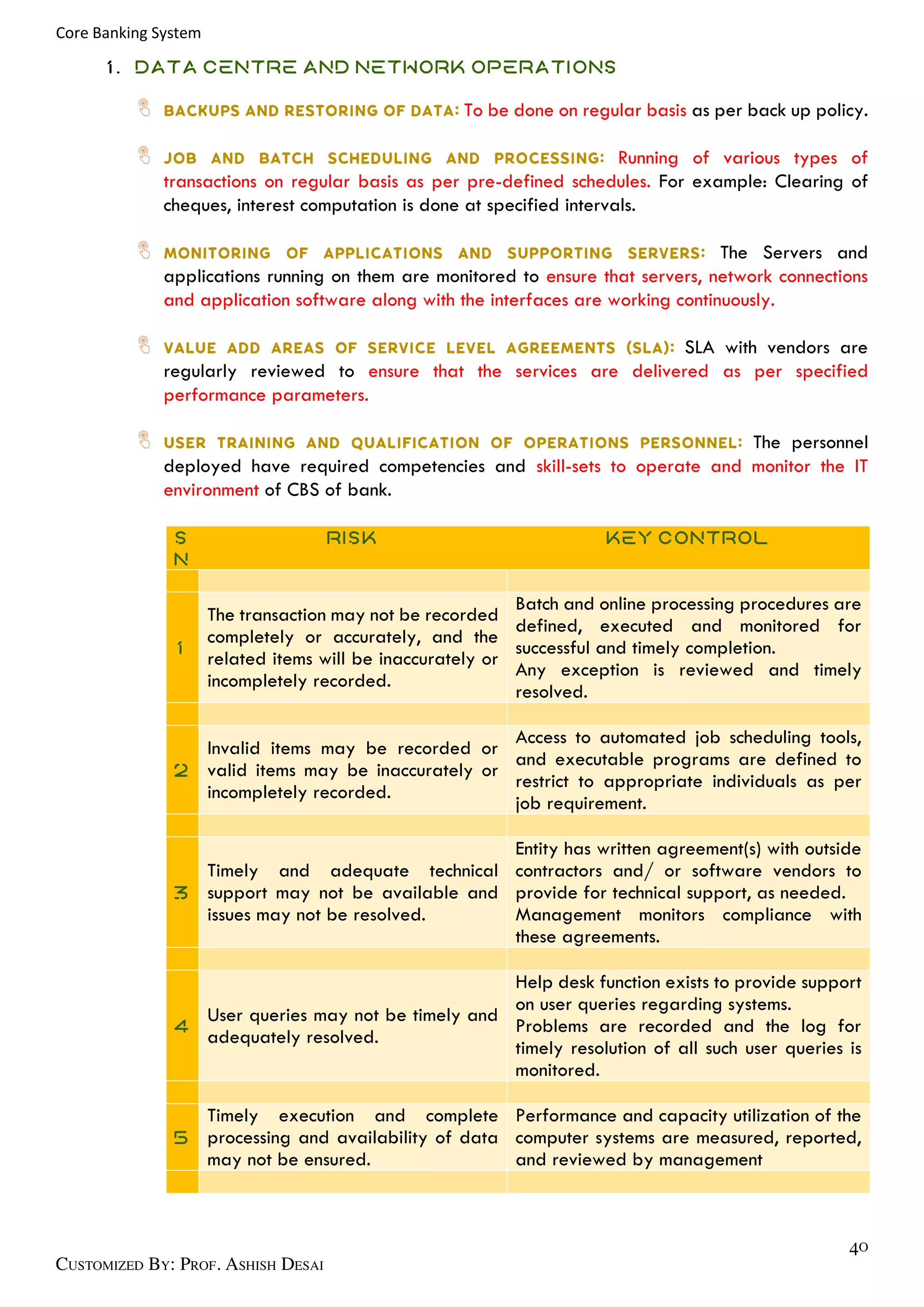 5. Core Banking System | PDF