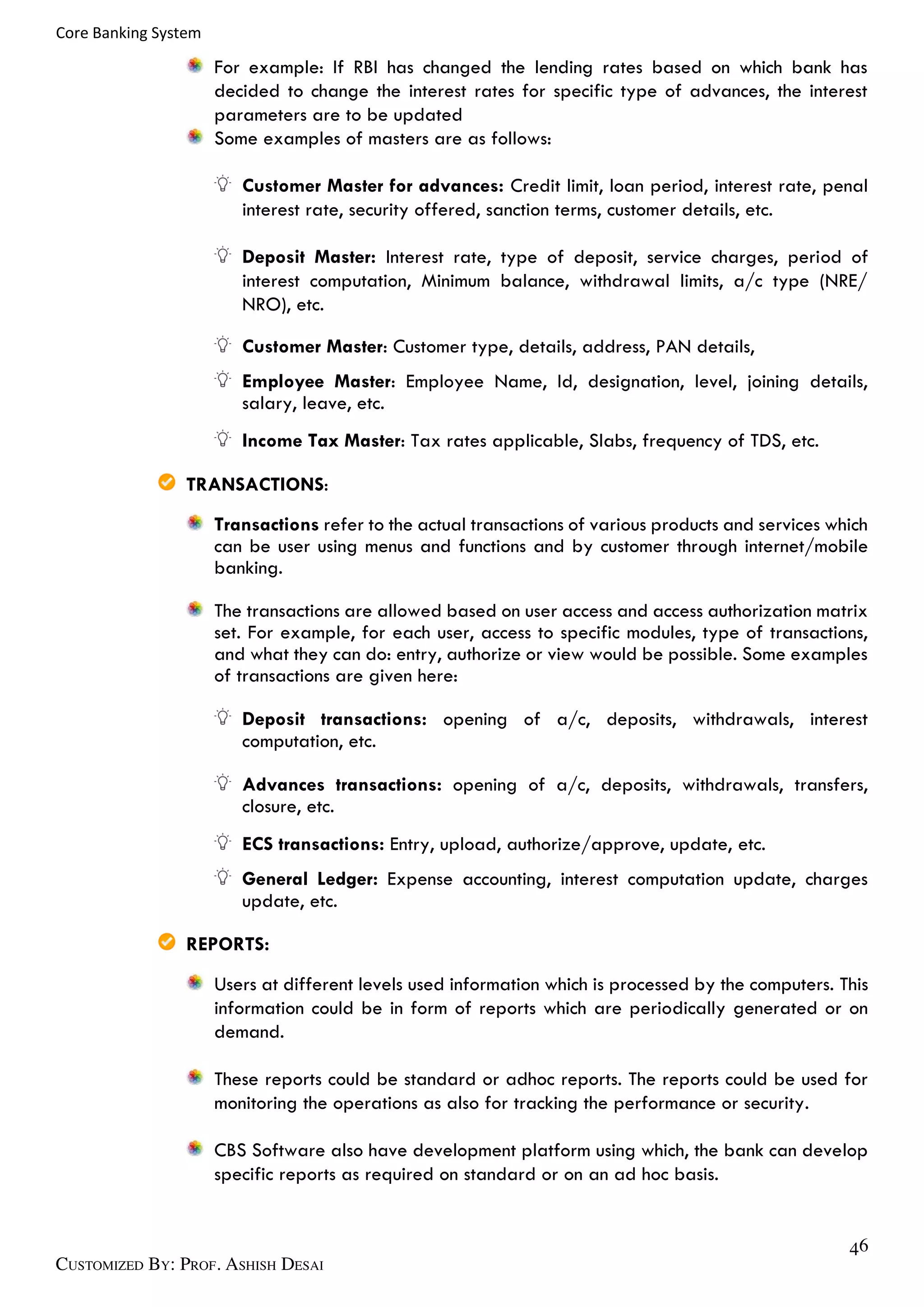 5. Core Banking System | PDF