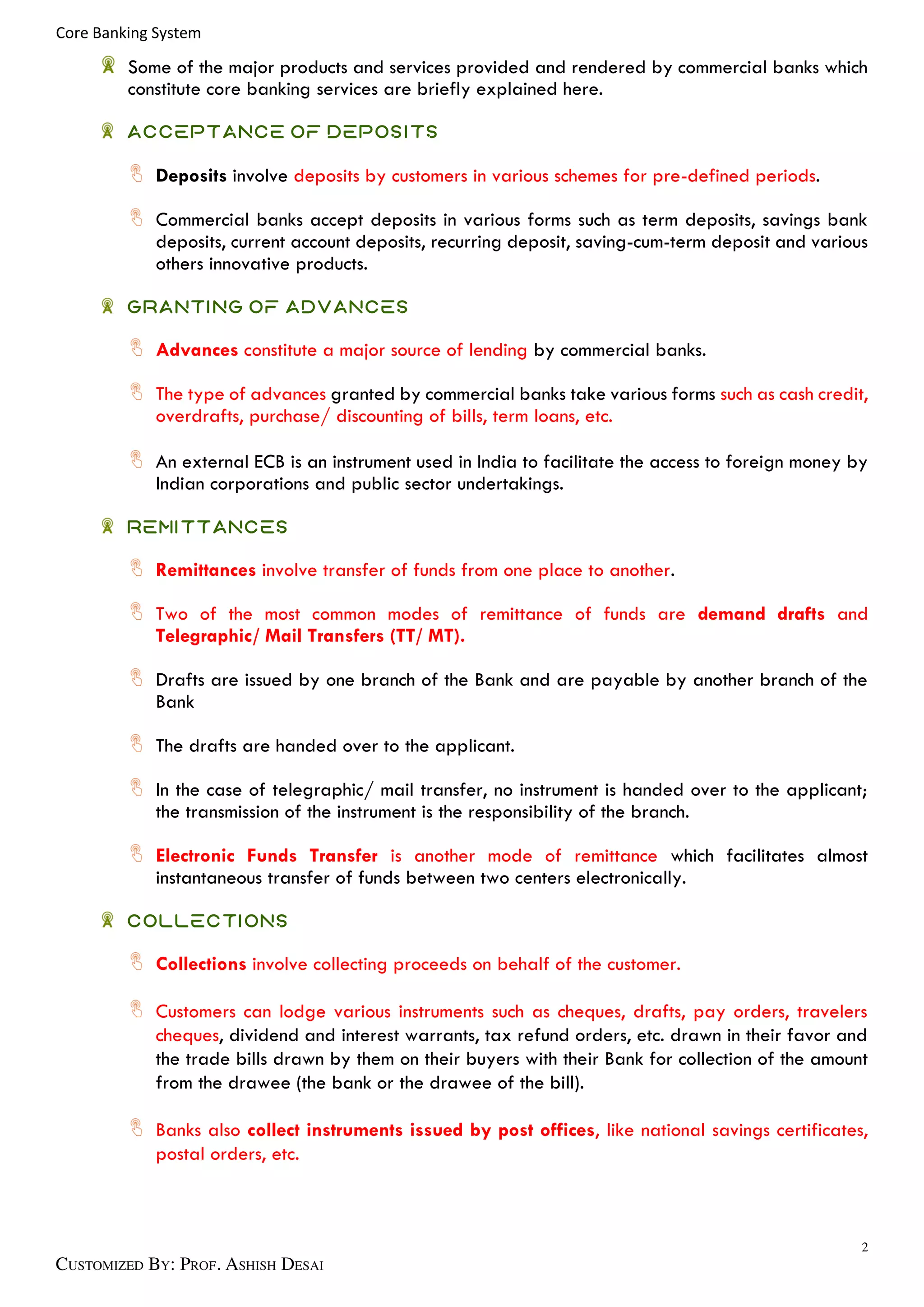 5. Core Banking System | PDF