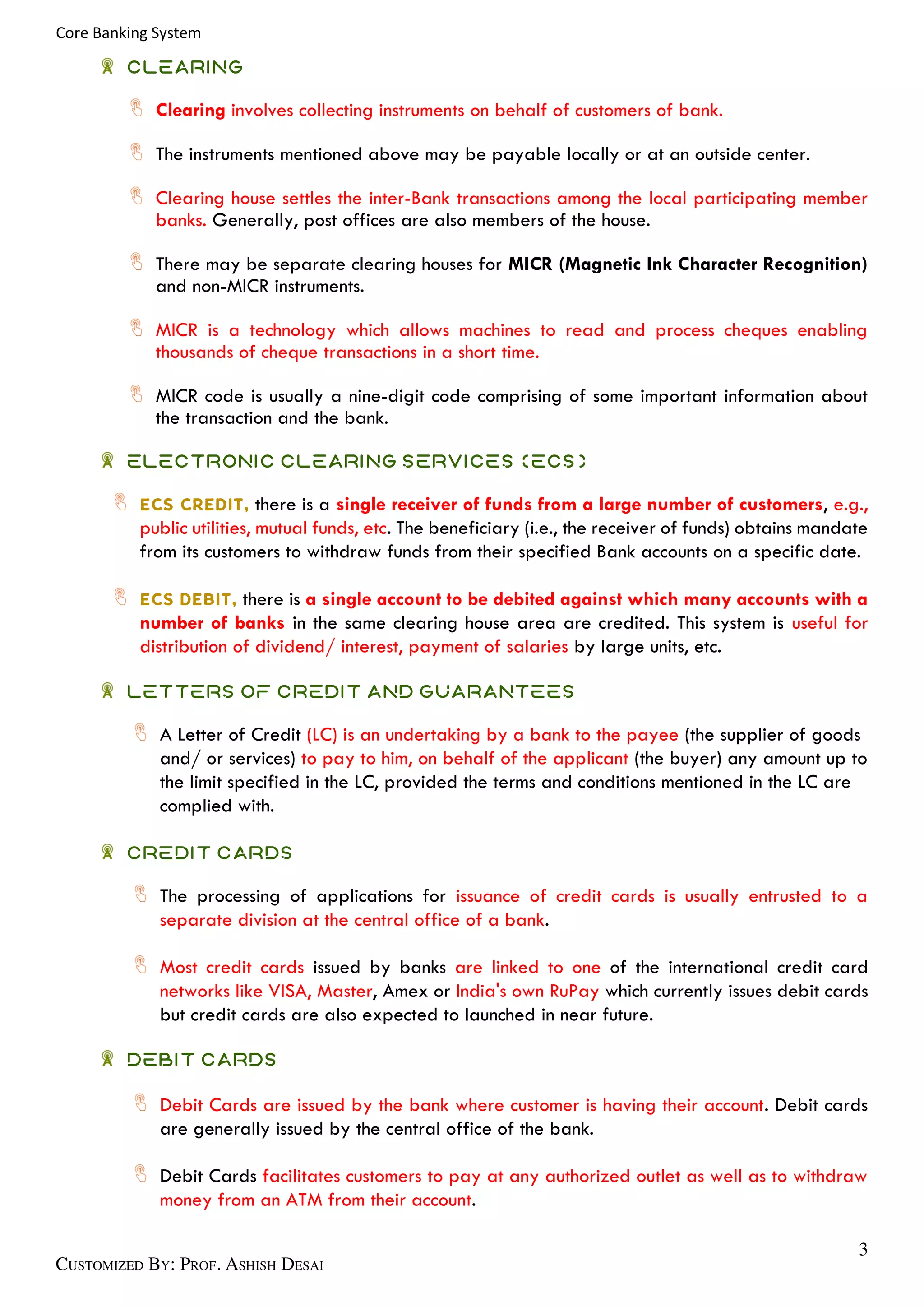 5. Core Banking System | PDF